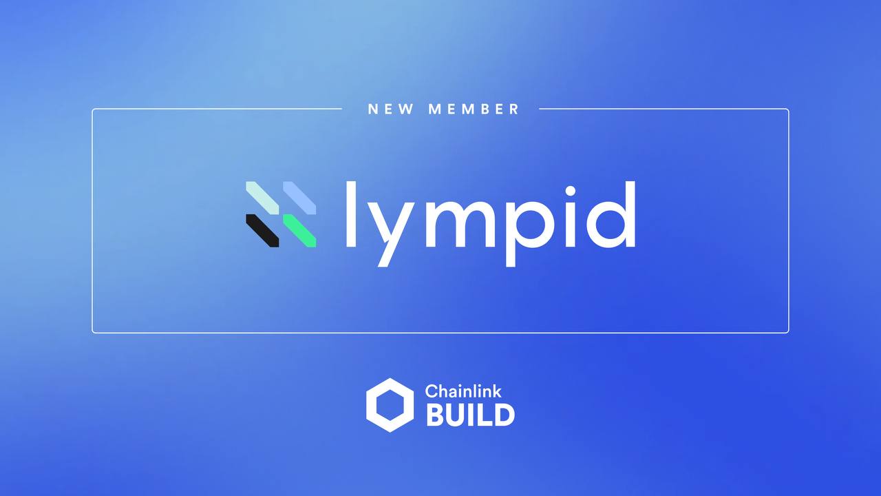 Lympid Has Officially Joined Chainlink BUILD